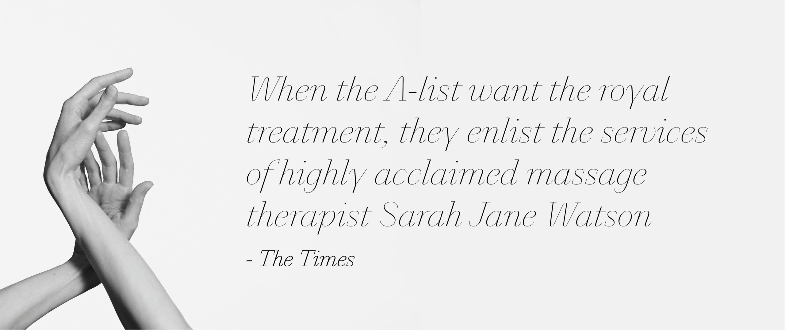 Press - Sarah Jane Watson