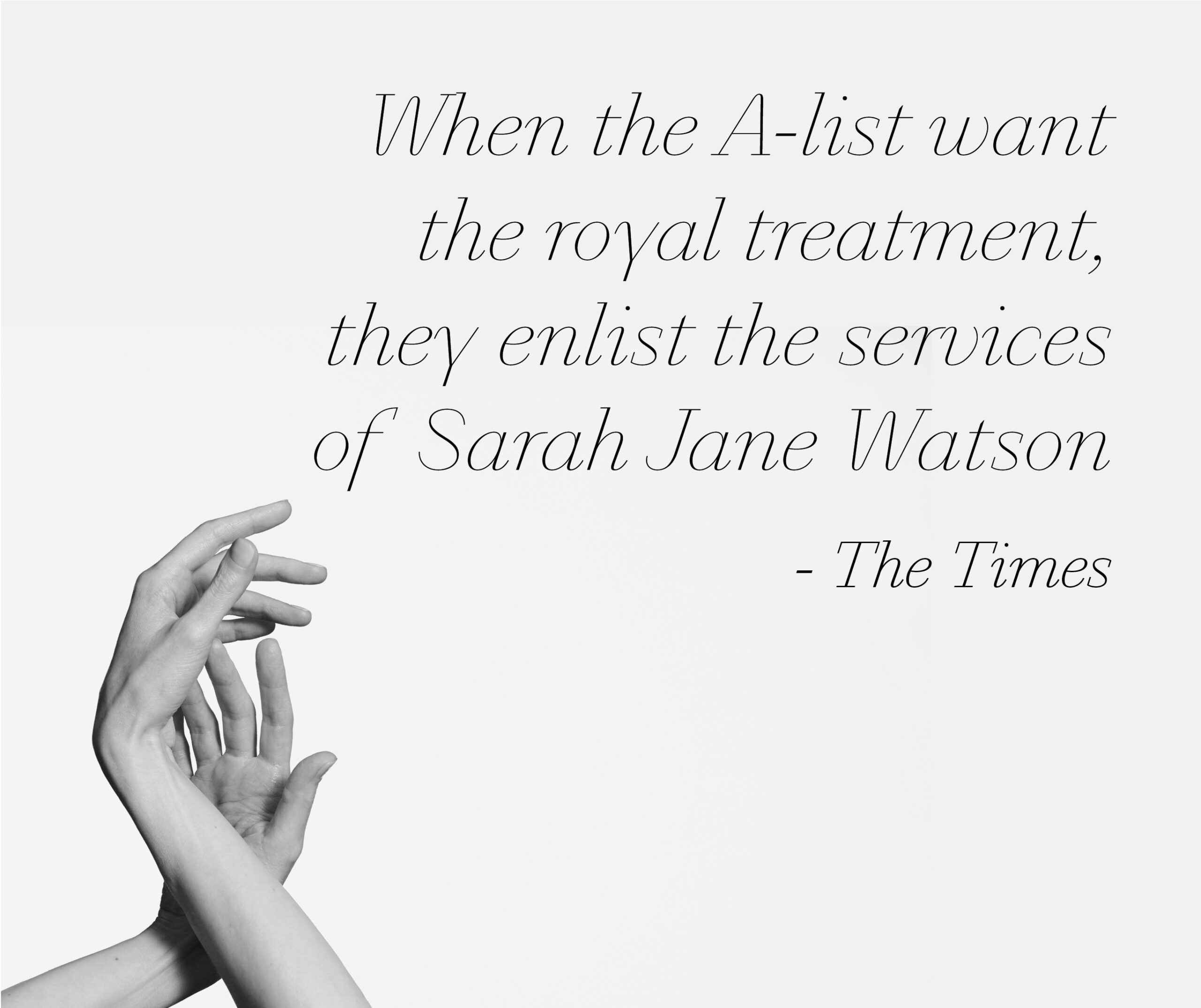 Press - Sarah Jane Watson